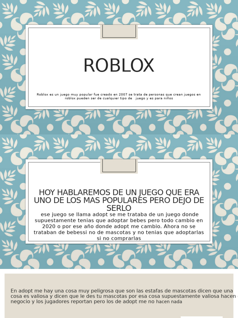 Roblox | PDF
