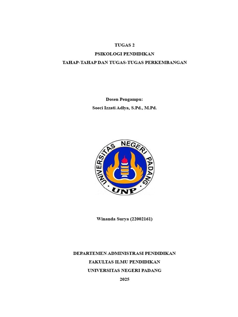 Tahap Perkembangan Anak Menurut Freud | PDF
