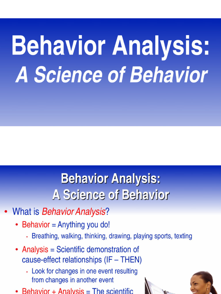 Behavior Analysis | PDF