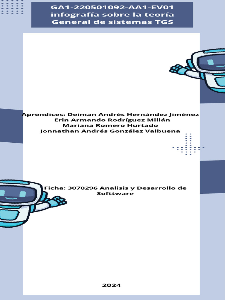 GA1-220501092-AA1-EV01 infografía sobre la teoría General el párrafo | PDF | Sistema | Teoría de ...
