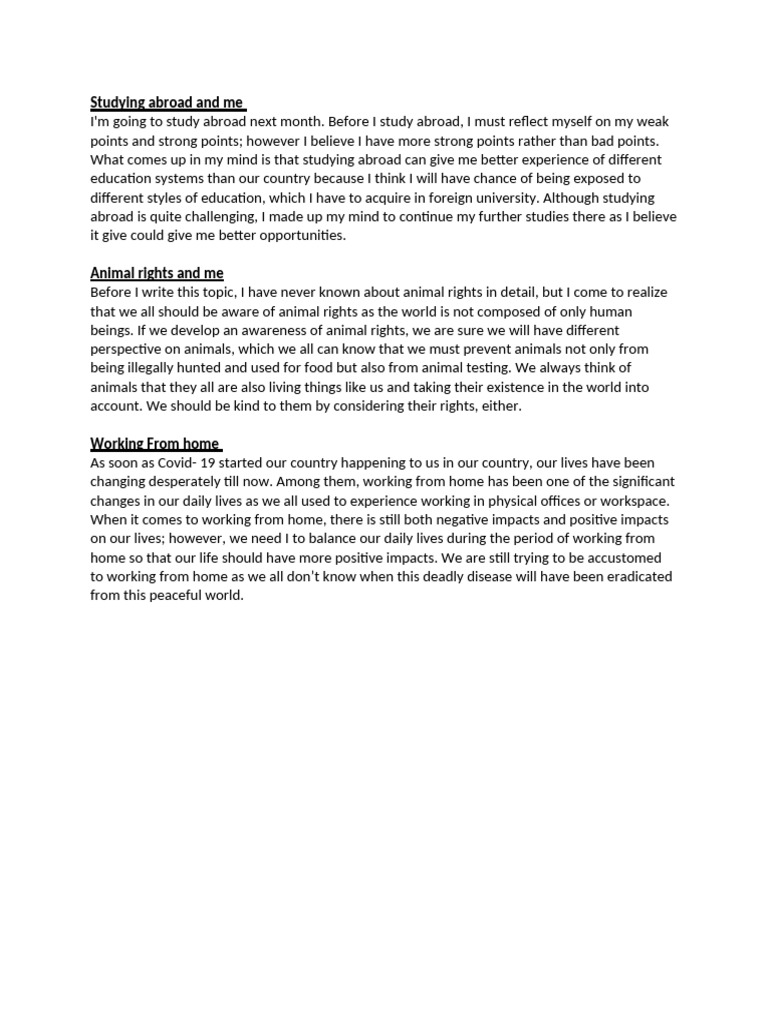 Sentence Skills (Assignment) | PDF