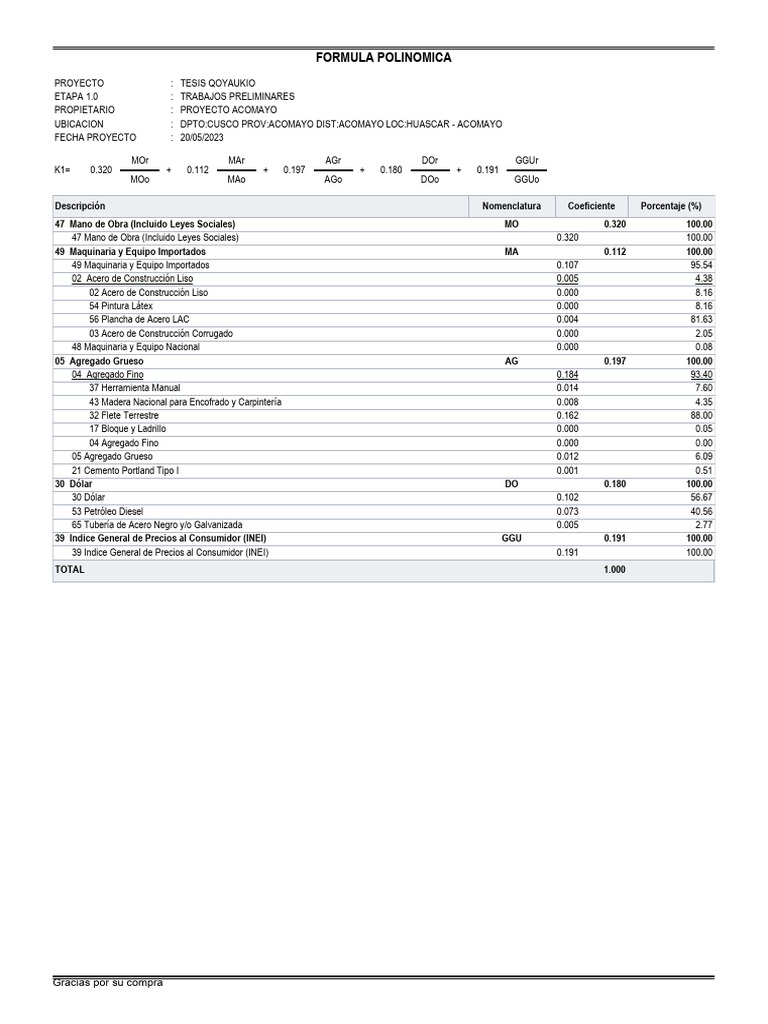 Formula Trab | PDF | Construyendo tecnología | Ingeniería estructural