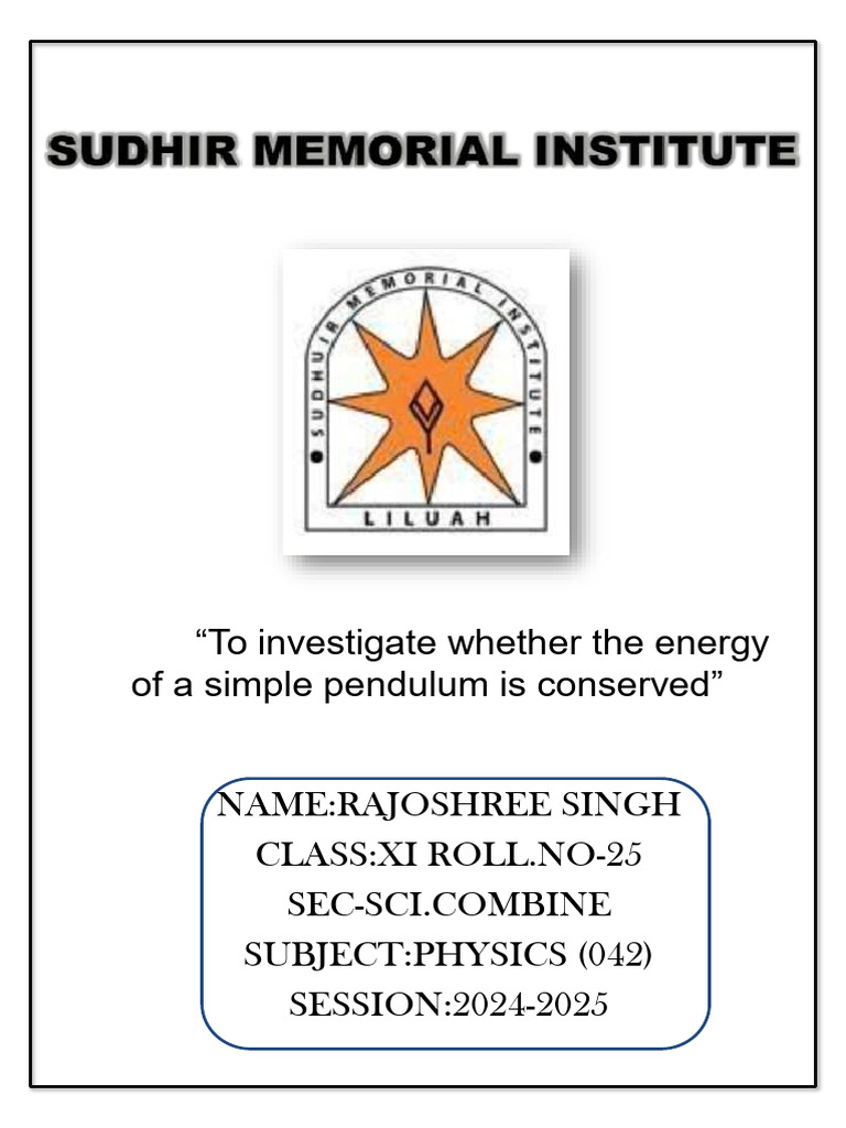 Smil Physics Activity | PDF | Pendulum | Mechanics