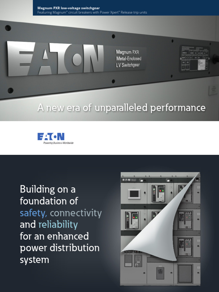 Eaton Magnum PXR Switchgear Overview | PDF | Reliability Engineering ...