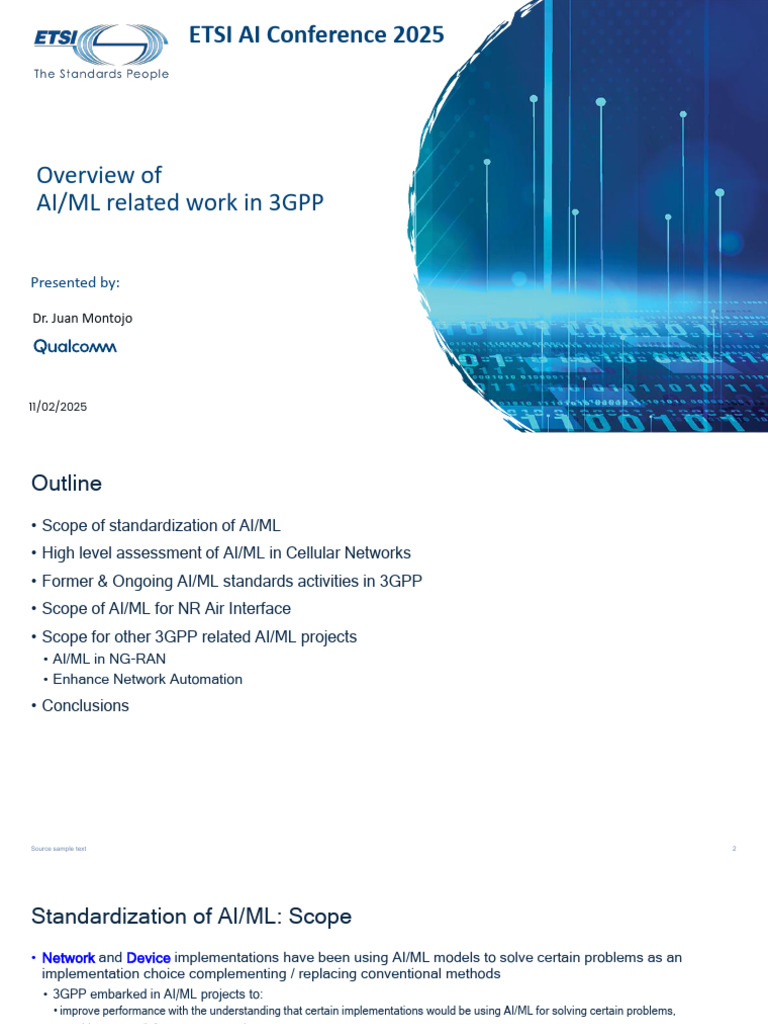 3gppran Montojo Juan Qualcomm | PDF | Machine Learning | Artificial Intelligence
