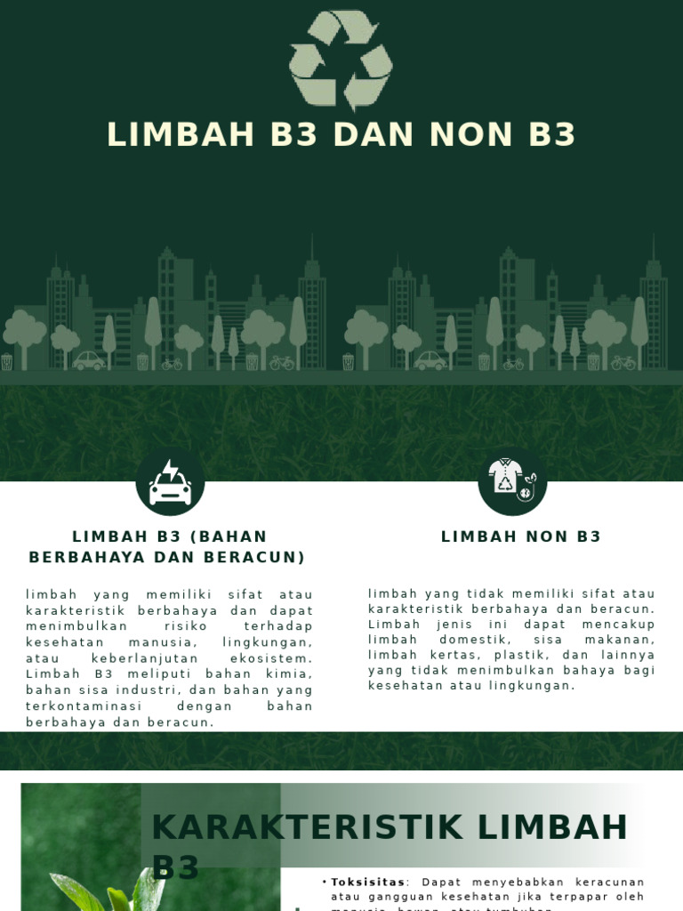 Limbah B3 Dan Non B3 | PDF