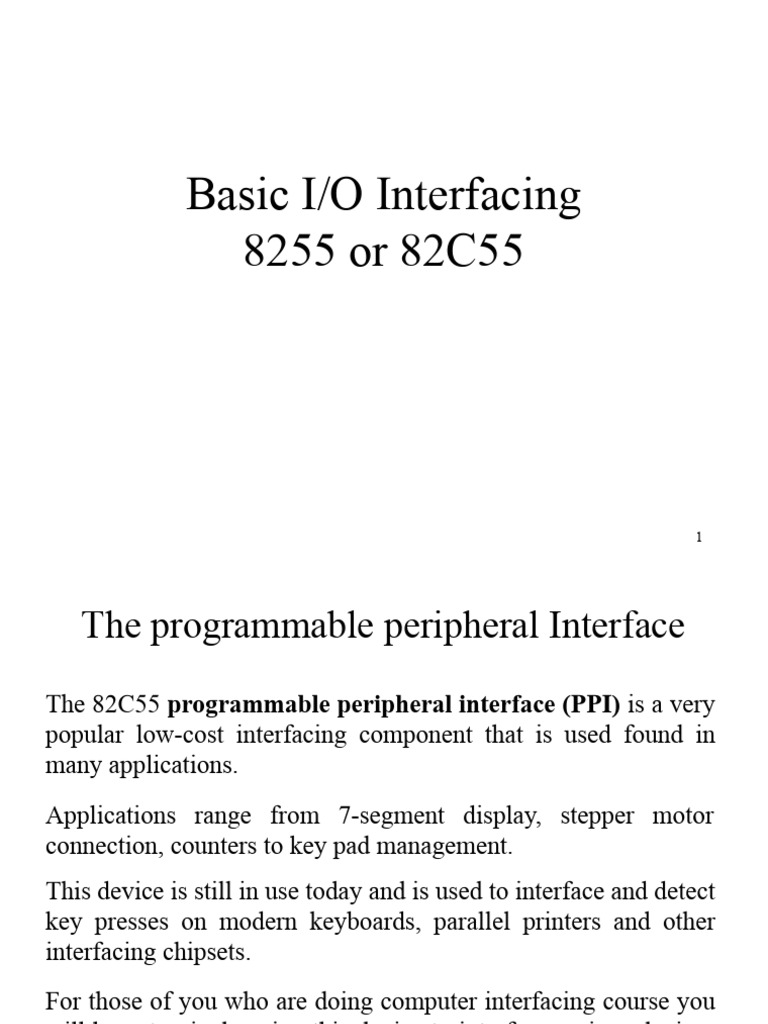 82C55 Final-Updated | PDF | Electronics | Computer Hardware