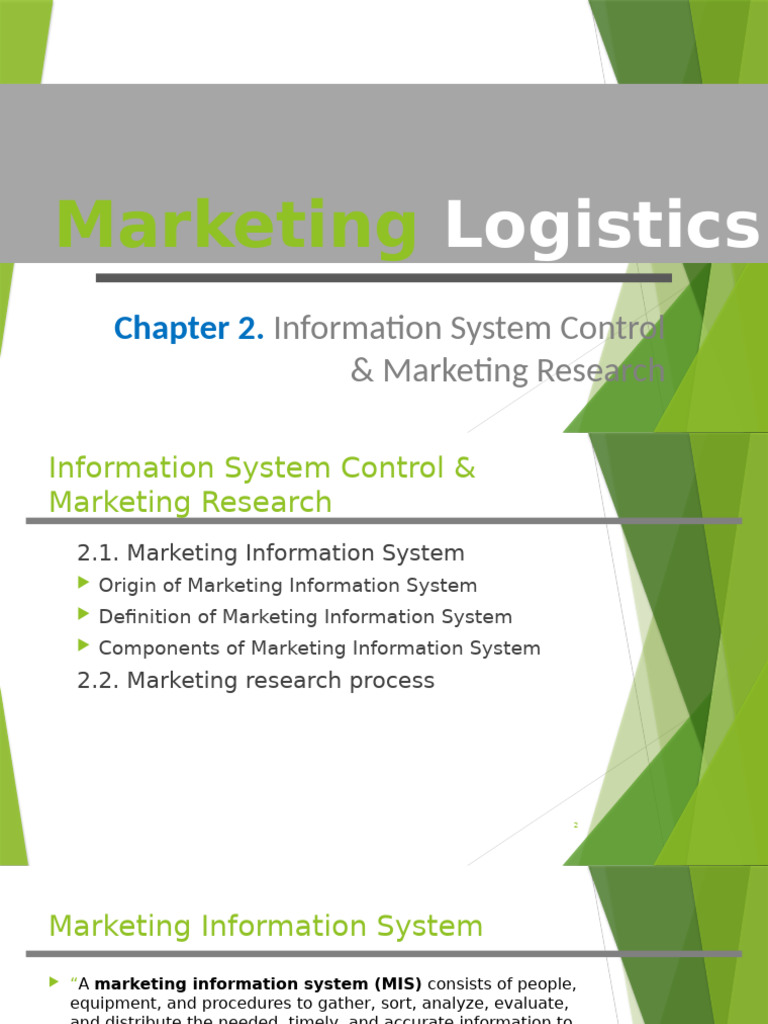 Chapter 2 - Marketing Research | PDF | Marketing | Marketing Research