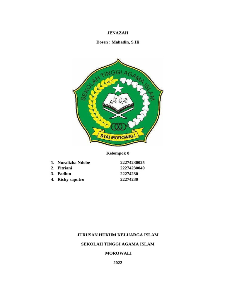 Contoh Makalah Fiqih Ibadah | PDF
