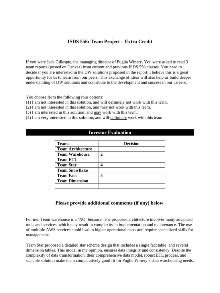 Extra Credit - Decision Making | PDF