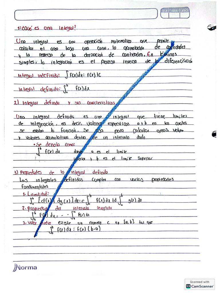 Qué Es Una Integral | PDF