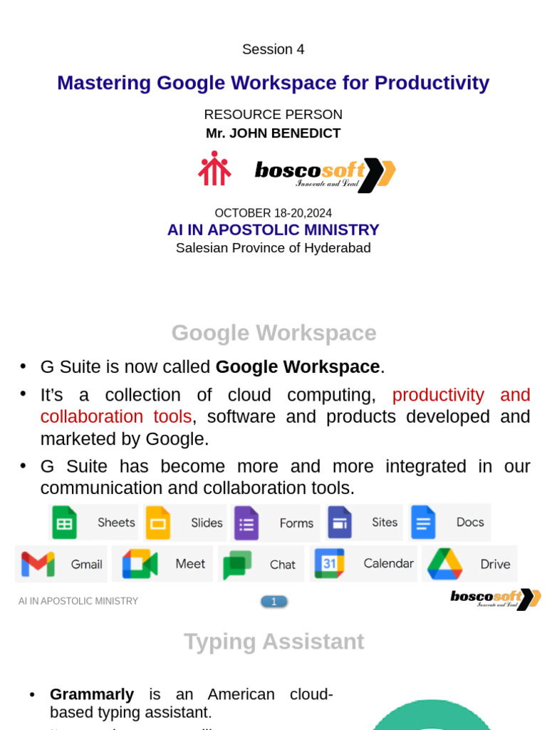 Mastering Google Workspace For Productivity | PDF | Computer File ...