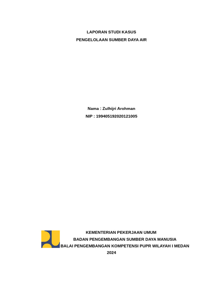 Laporan Studi Kasus | PDF