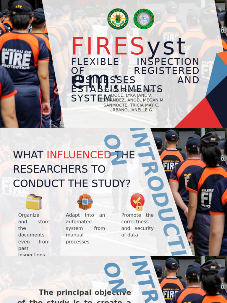 FIRESystem Design Project Presentation | PDF | Computing | Information Technology