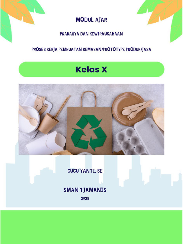 MODUL BAB 6 KEMASAN (PROTOTYPE) PKWU X Revisi | PDF