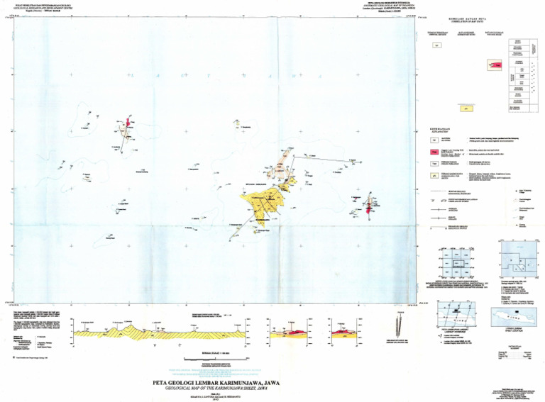 Peta Satuan Batuan Karimunjawa | PDF
