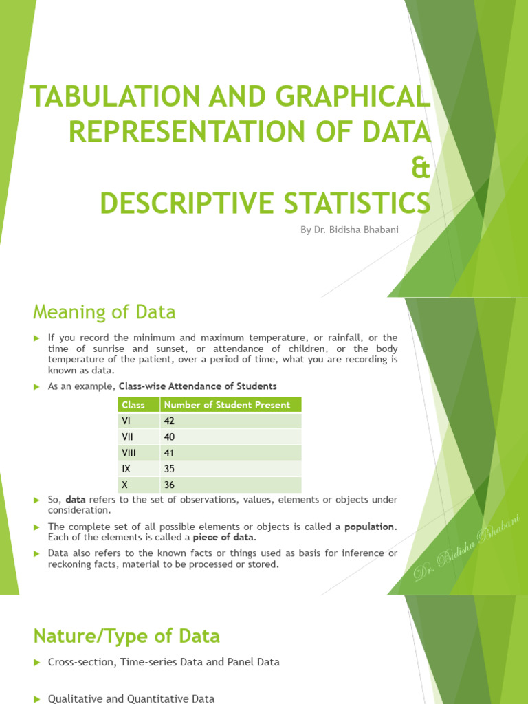 Data Analytics - Module 1 - Descriptive Statistics | PDF | Mean | Statistics