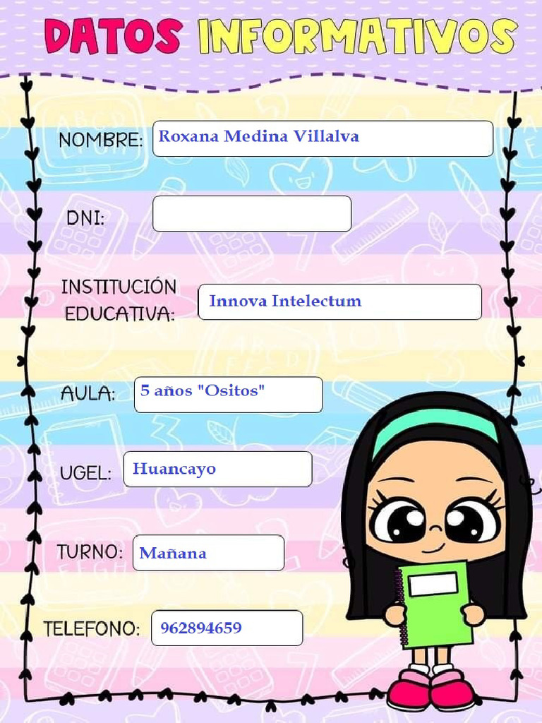 Datos Informativos | PDF
