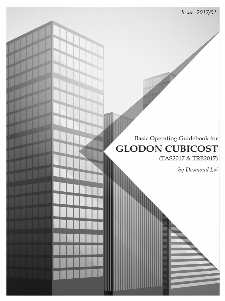 Glodon Cubicost Operating Guide for QS | PDF | Beam (Structure ...