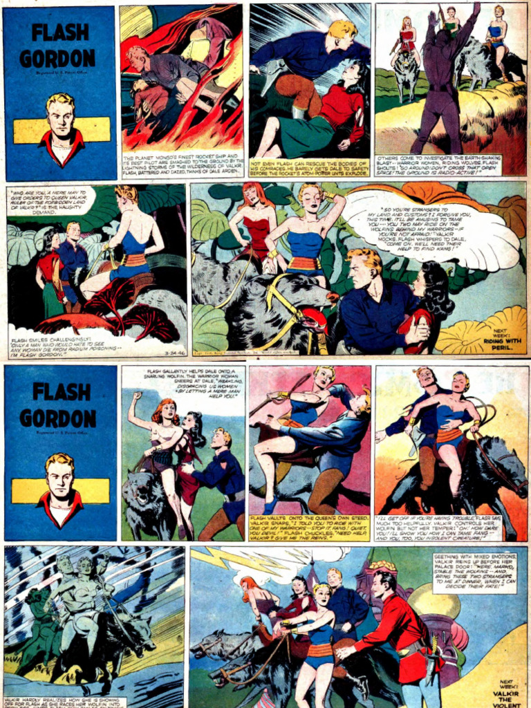 Flash Gordon S025 - The Storm Queen of Valkir (24 Mar 1946 - 29 Sep ...
