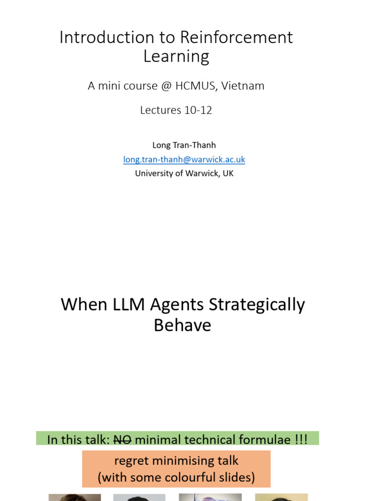 9 - Future of LLM Agents | PDF | Applied Mathematics | Algorithms