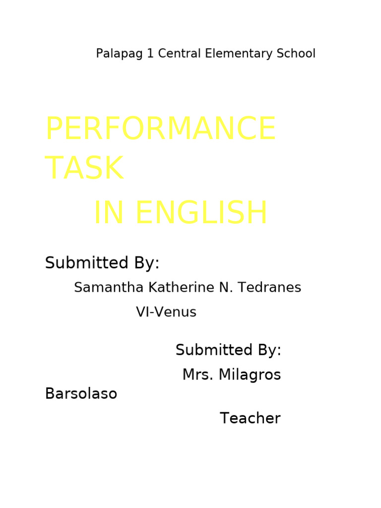 Blank Template | PDF
