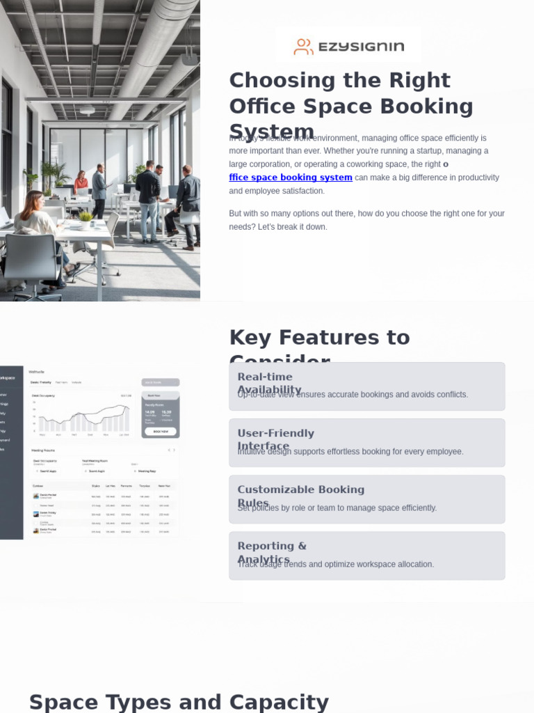 Choosing The Right Office Space Booking System | PDF | Mobile App ...
