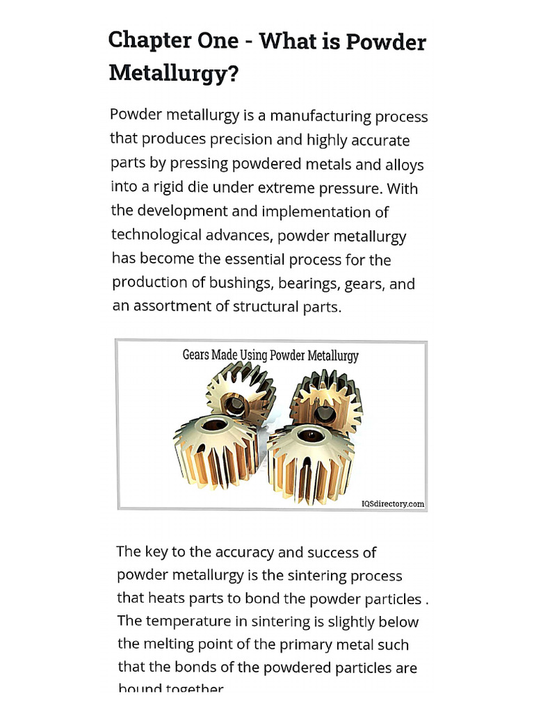 Unit 3 Manu Process | PDF
