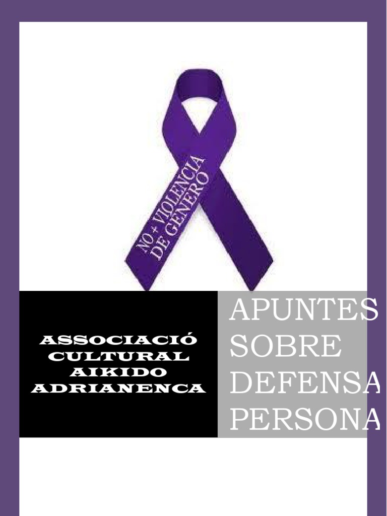 Libro Defensa Personal Acaa | PDF | Autodefensa | Aikido