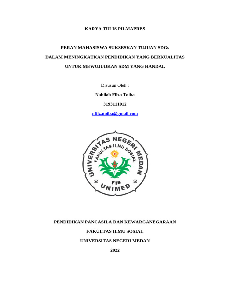 Gagasan Pilmapres | PDF