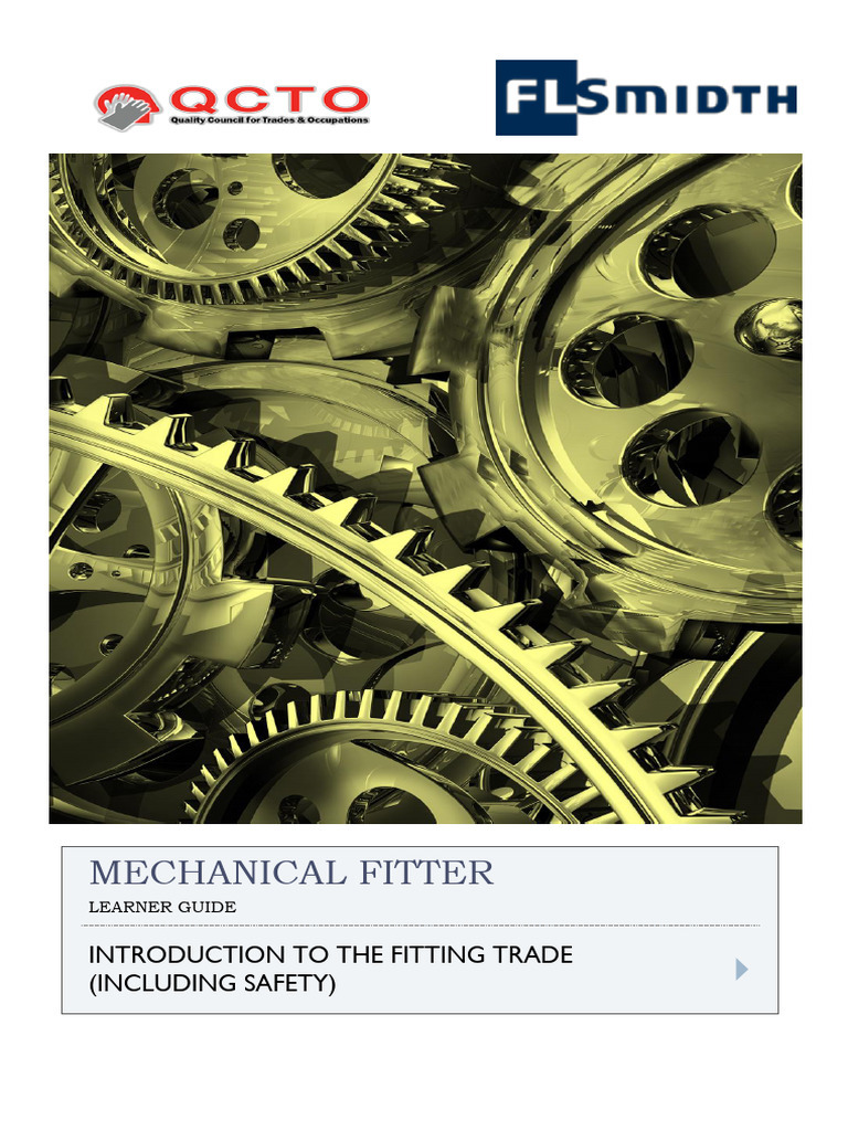 Mech Fitter - Intro To Fitting Trade Incl Safety LG | PDF ...