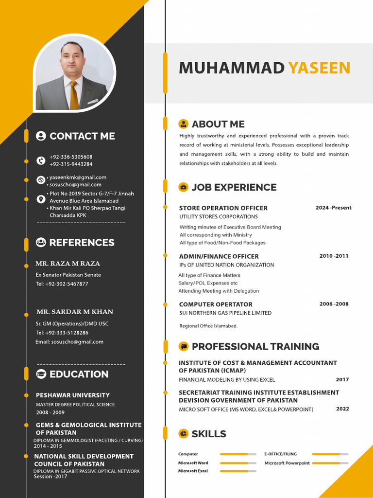 Yaseen Cv PDF | PDF