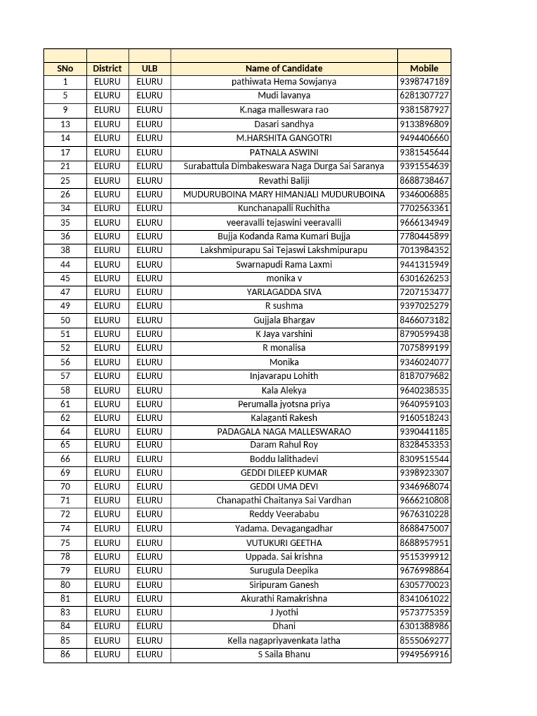 Pending Repyments List Eluru 18-04-2025 | PDF | Banking | Institutional ...