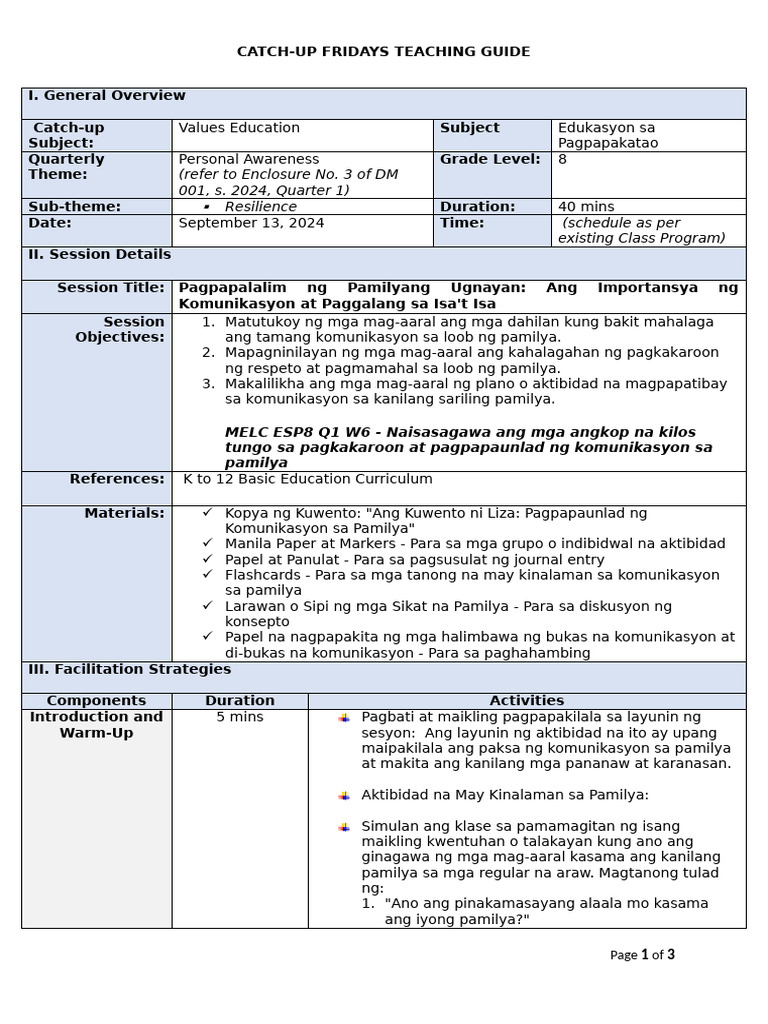 Cuf CG Esp8 Q1 W6 | PDF