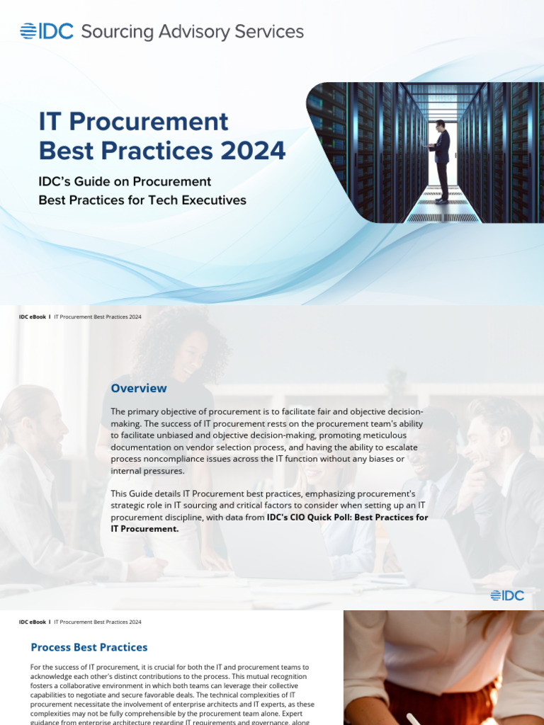 IT Procurement Best Practices 2024 | PDF | Procurement | Enterprise ...