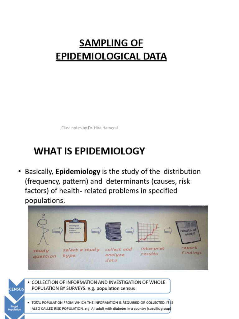 Epidemiological Sampling Methods Explained | PDF | Sampling (Statistics ...