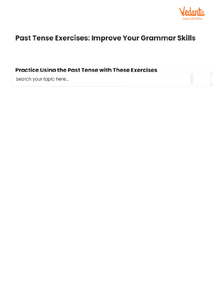 2.simple Past Tense Exercises | PDF