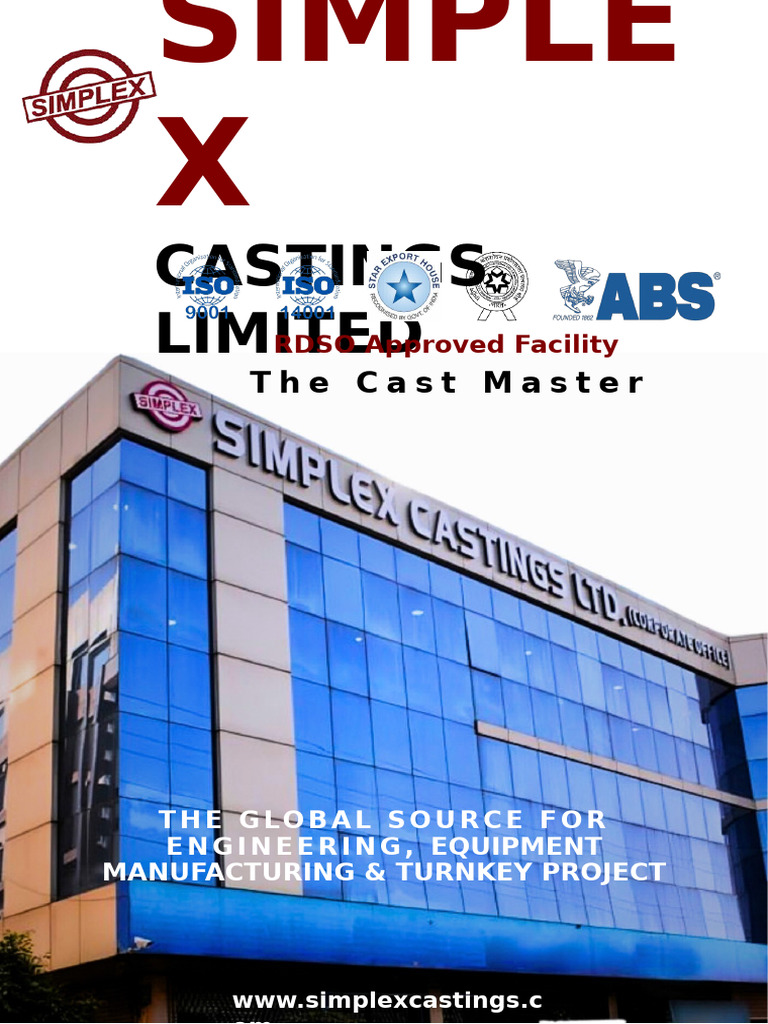 Simplex Company Profile (2024-2025) | PDF | Metal Fabrication | Foundry