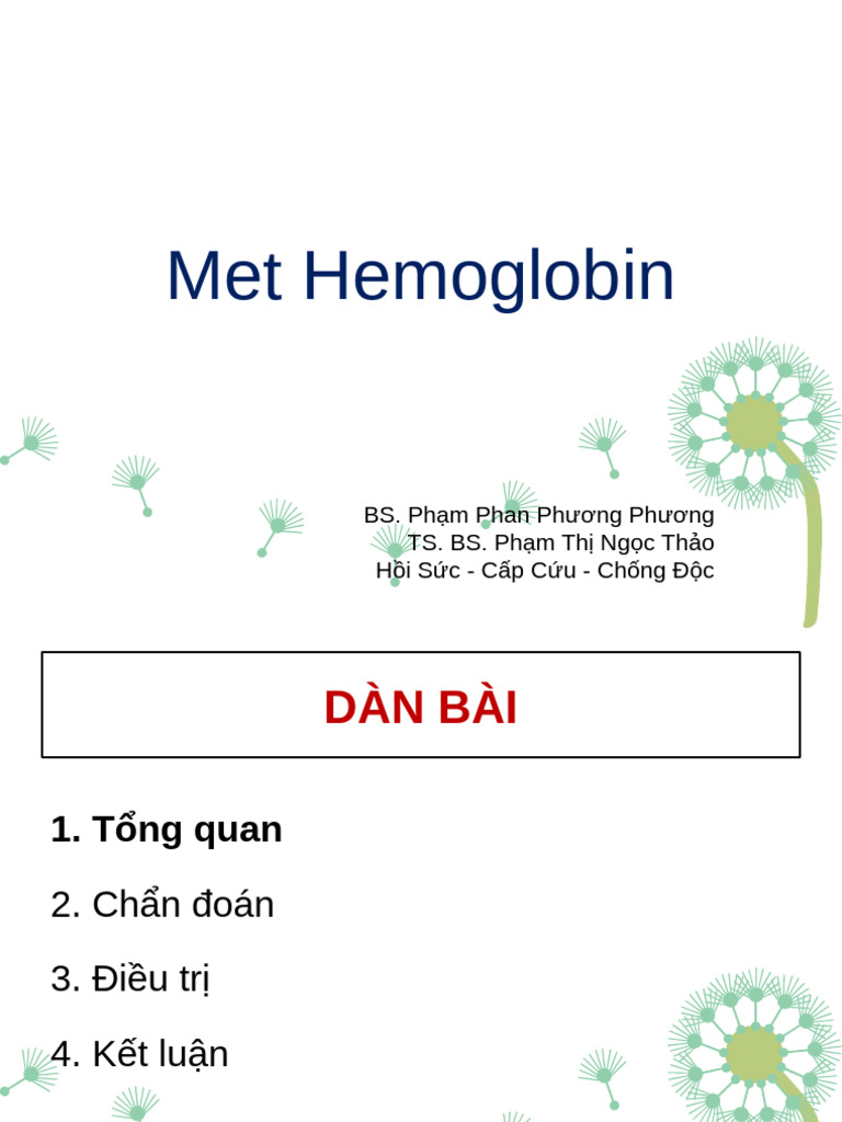 Met Hemoglobin Final | PDF