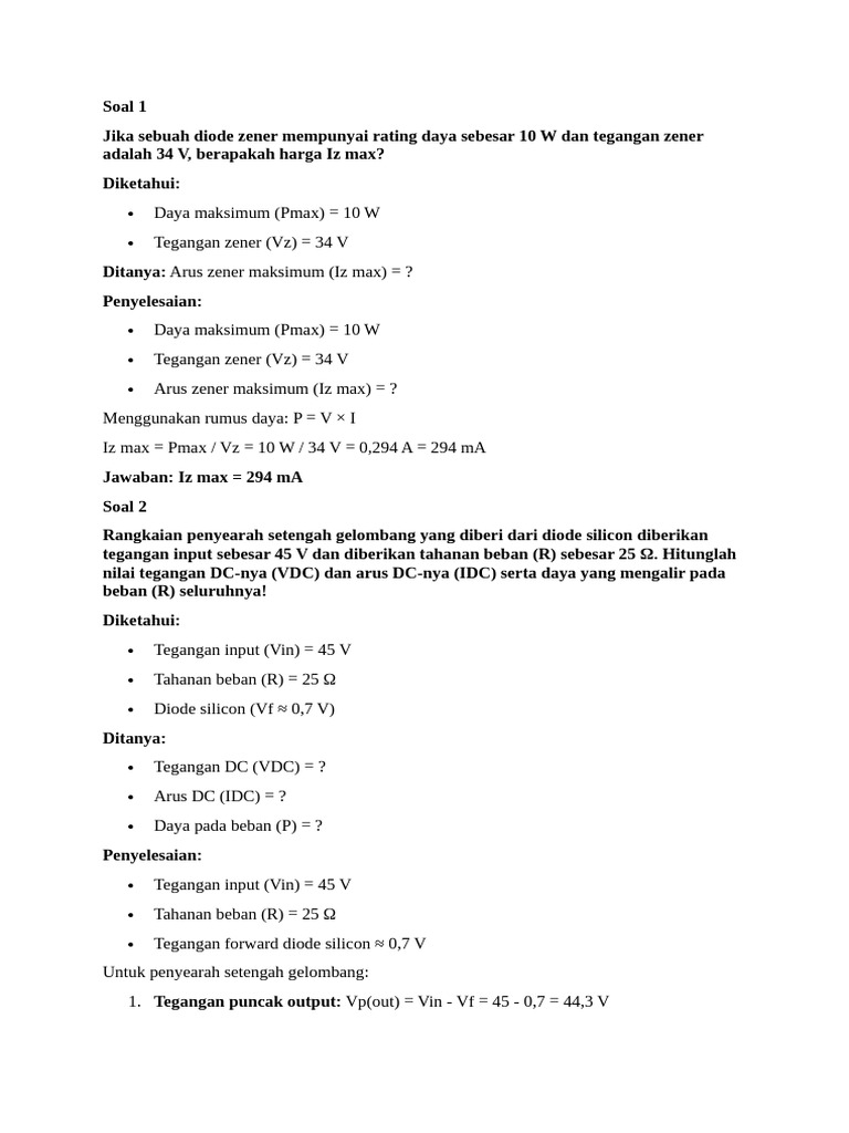 Jawaban Tele Dan Eldas | PDF
