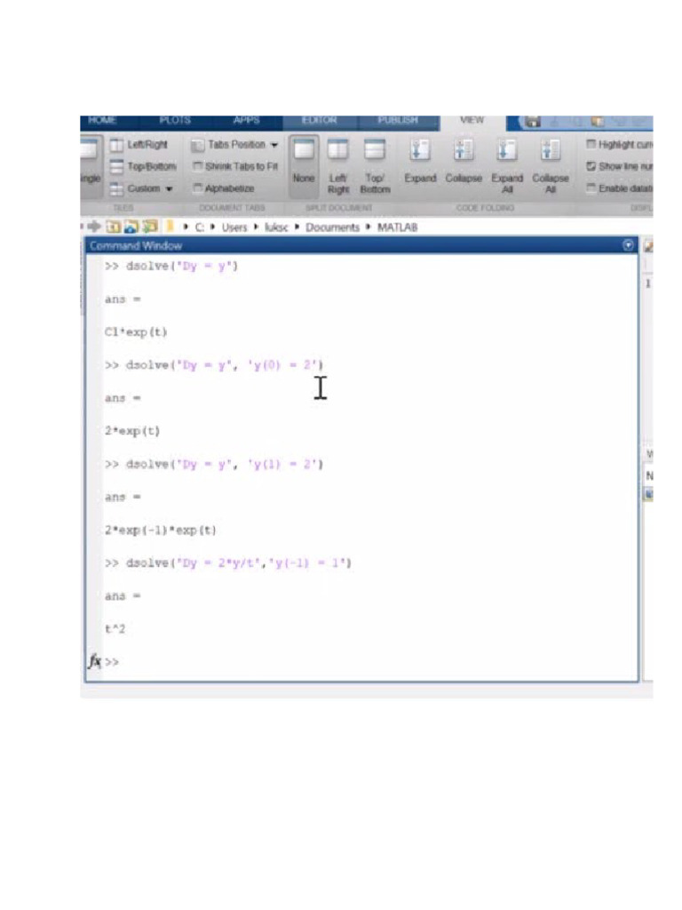 Solve Differential Equation | PDF | Ordinary Differential Equation | Equations