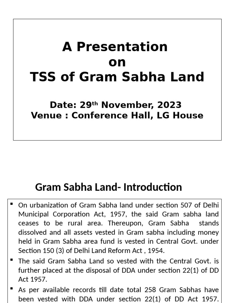 TSS Presentation PPT To PD | PDF