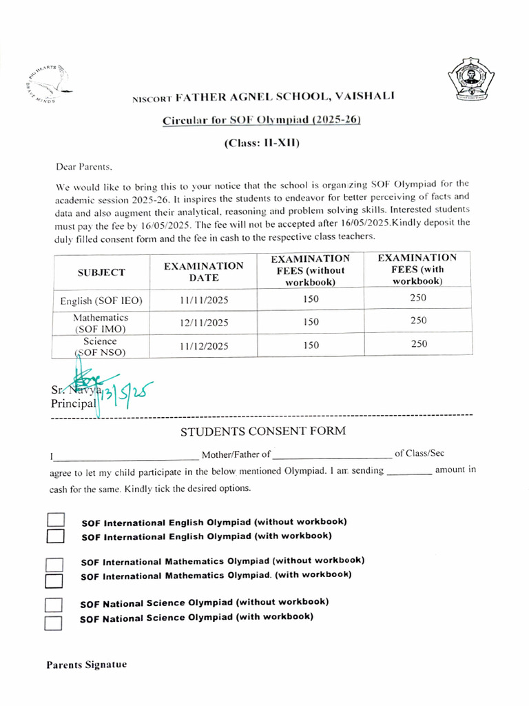 Circular-SOF Olympiad | PDF