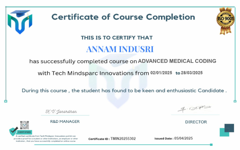 Course Completion Certificate | PDF