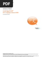 Cambridge IGCSE Chinese (Mandarin) - Foreign Language (0547) | PDF