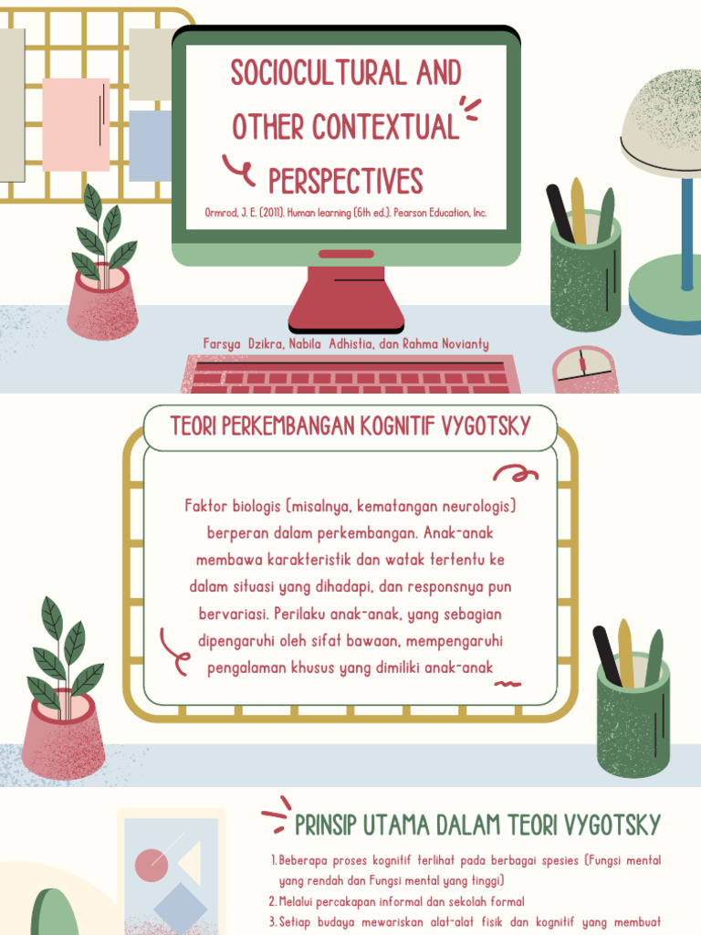 Sociocultural and Other Contextual Perspectives | PDF