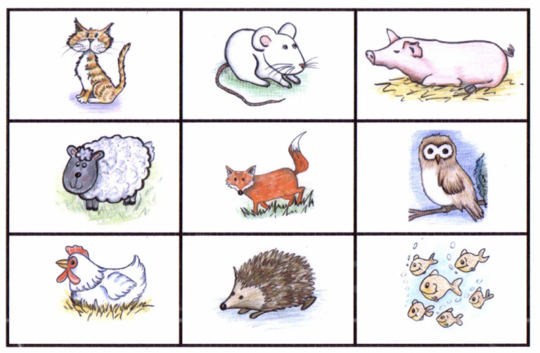 Animal Match Up 1 Big | PDF