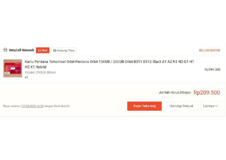 Bayar Telkomsel Orbit | PDF