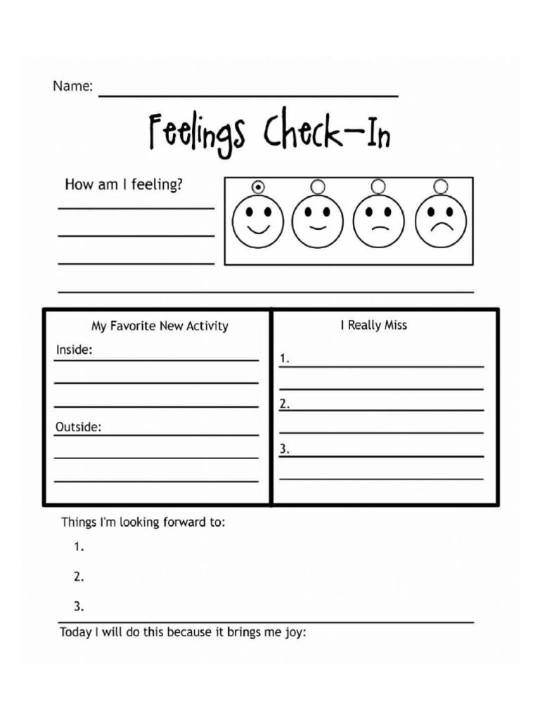 Check Lista Emocija | PDF