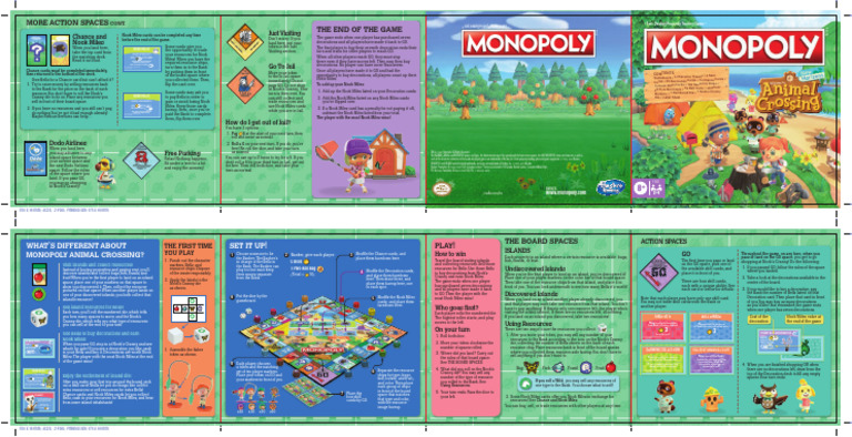Animal Crossing Monopoly Game Guide | PDF